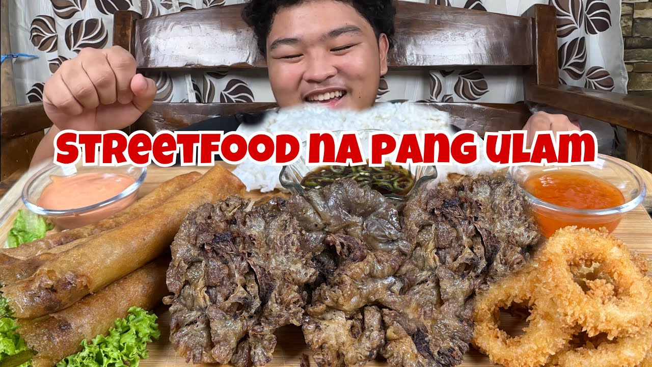 FILIPINO STREETFOOD NA PANG-ULAM: CHICHARON BULAKLAK + KALAMARES ...