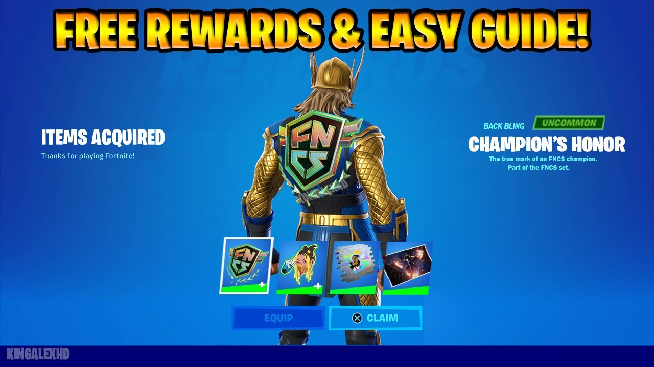 How to Get a new Back Bling for $0.00 - YouTube