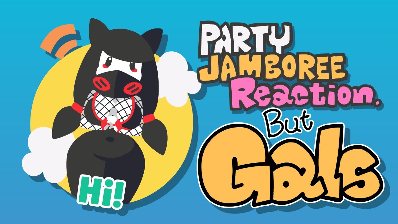 jamboree reaction but gals(Parodi Loop Animation) - YouTube