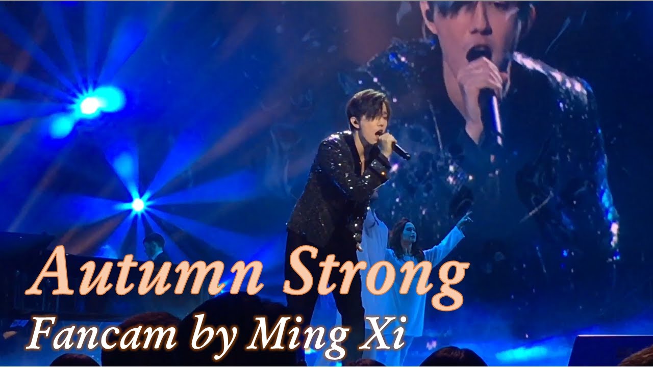 Dimash - Autumn Strong (fancam by Ming Xi) ~ D-Dynasty Concert (Moscow ...