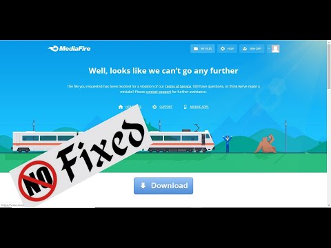 Mediafire Blocked Files How to Download(Updated fix 2020)/Error Downloading file from Mediafire Fix.