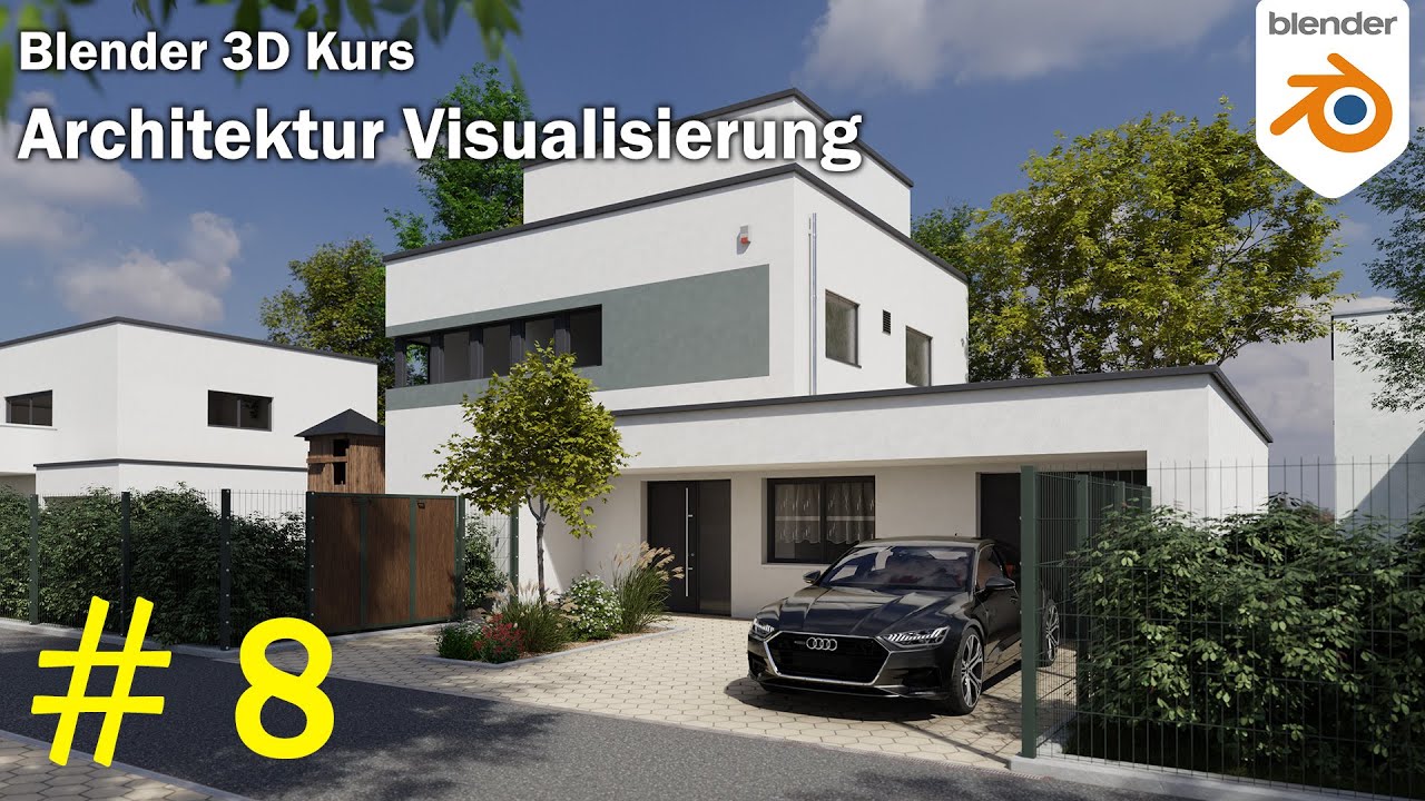 3D Architektur-Kurs Folge 8 Blender 3 Tutorial deutsch - YouTube