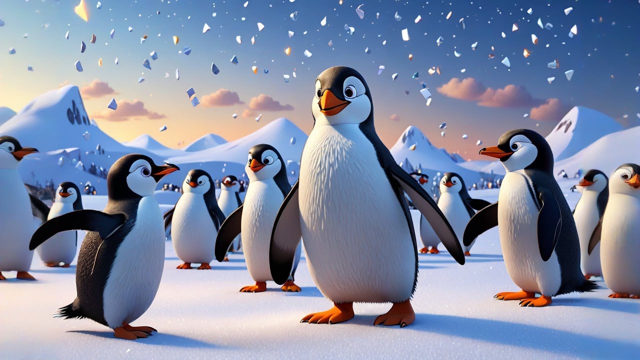 Polly Penguin Counts to Ten | Counting Song for Kids | Numbers ...
