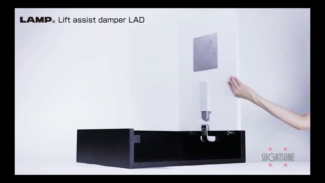LAD Lift Assist Dämpfer Soft Close - YouTube