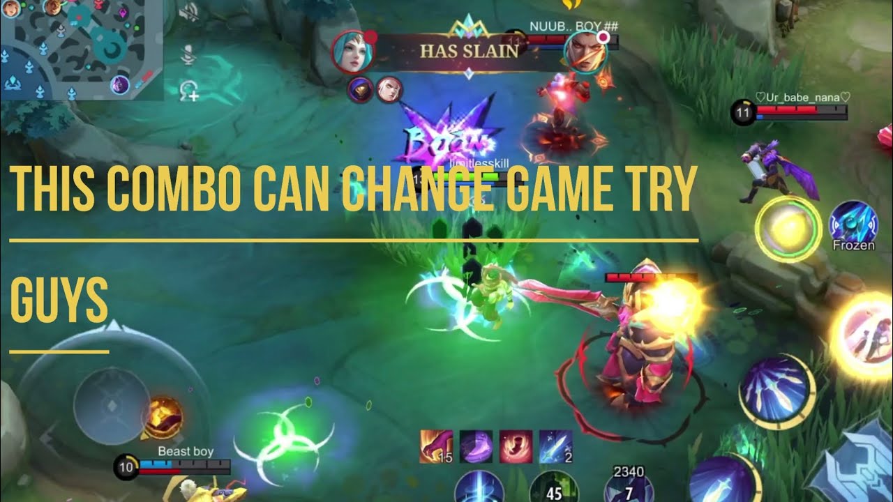 GUSION NEW COMBO IS HERESY GUYS MUST TRY ITS EFFECTIVE FOR BLINK HEROES ...