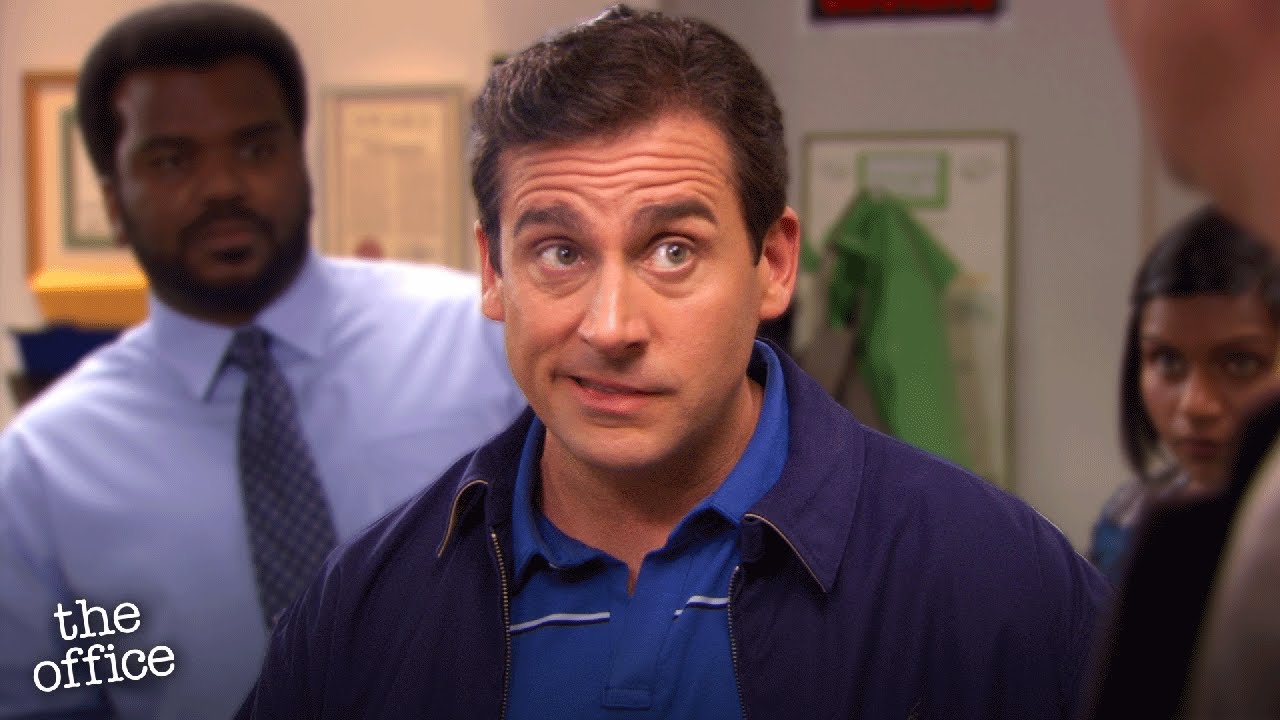 The Office Cold Opens but Michael is about to say something ...