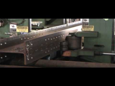 Peddinghaus PCD 1100/A CNC Beam Drill Line - YouTube