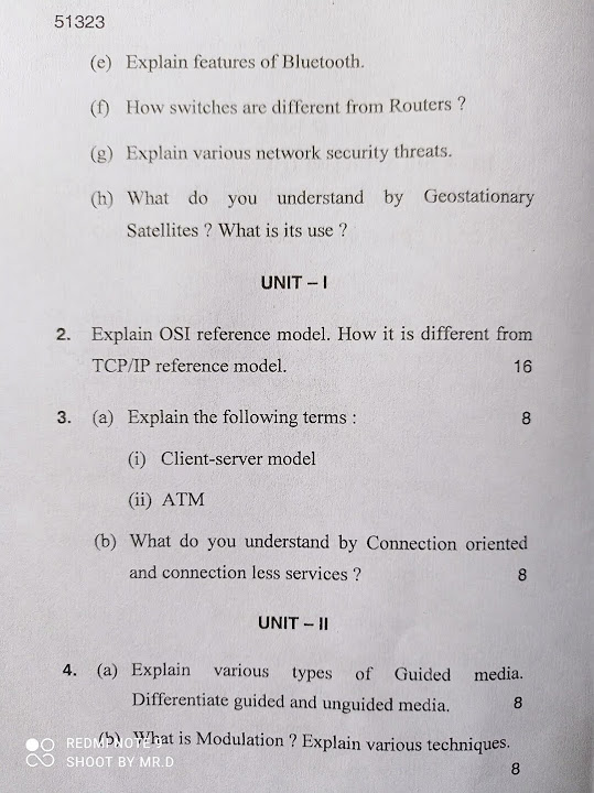BCA 5th sem Data Communication and Networking - YouTube