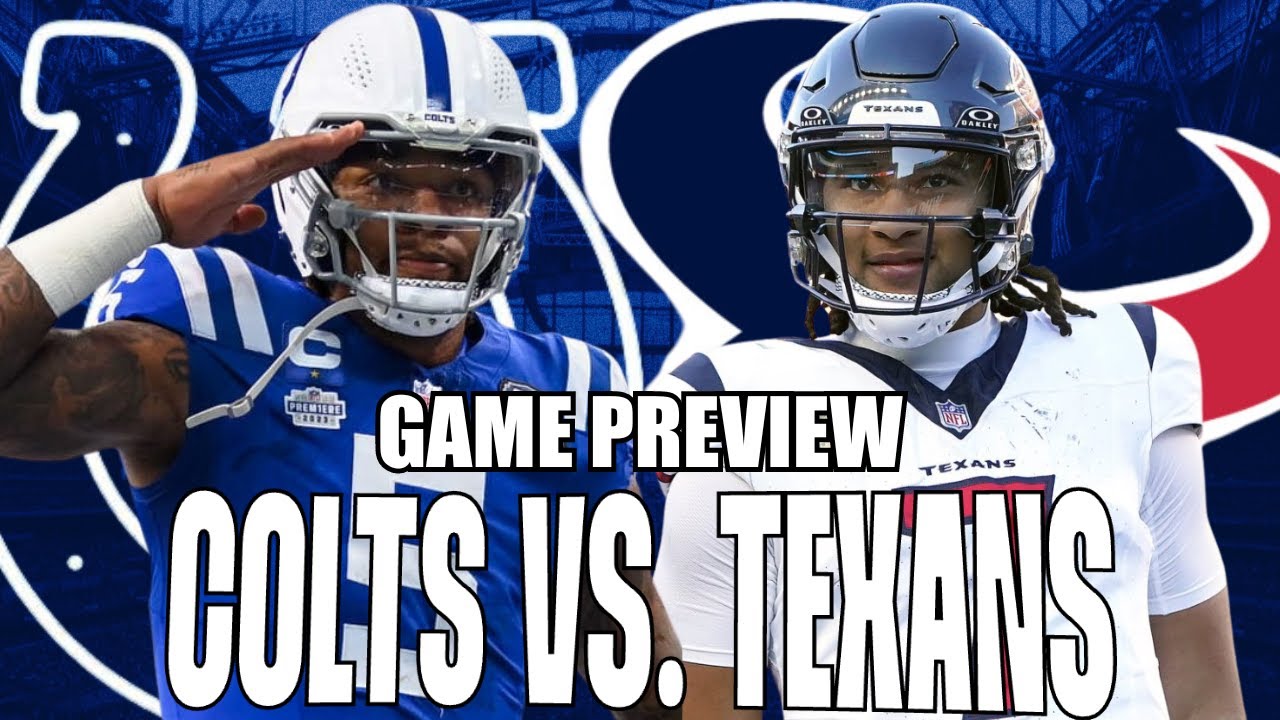 Indianapolis Colts vs. Houston Texans Week 1 Preview | MASSIVE AFC ...