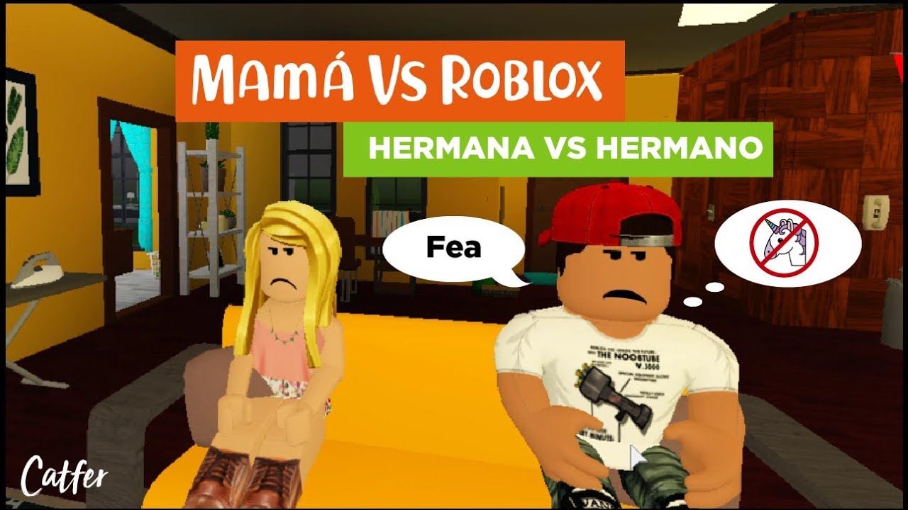 Mamá vs Roblox | Hermanos - YouTube