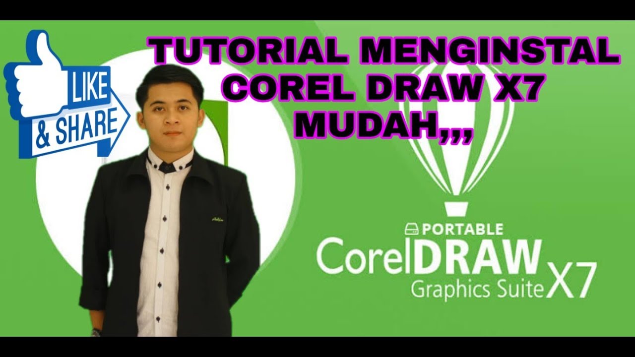 Tutorial menginstal CorelDraw X7 Gampang... 😎😎😎 - YouTube