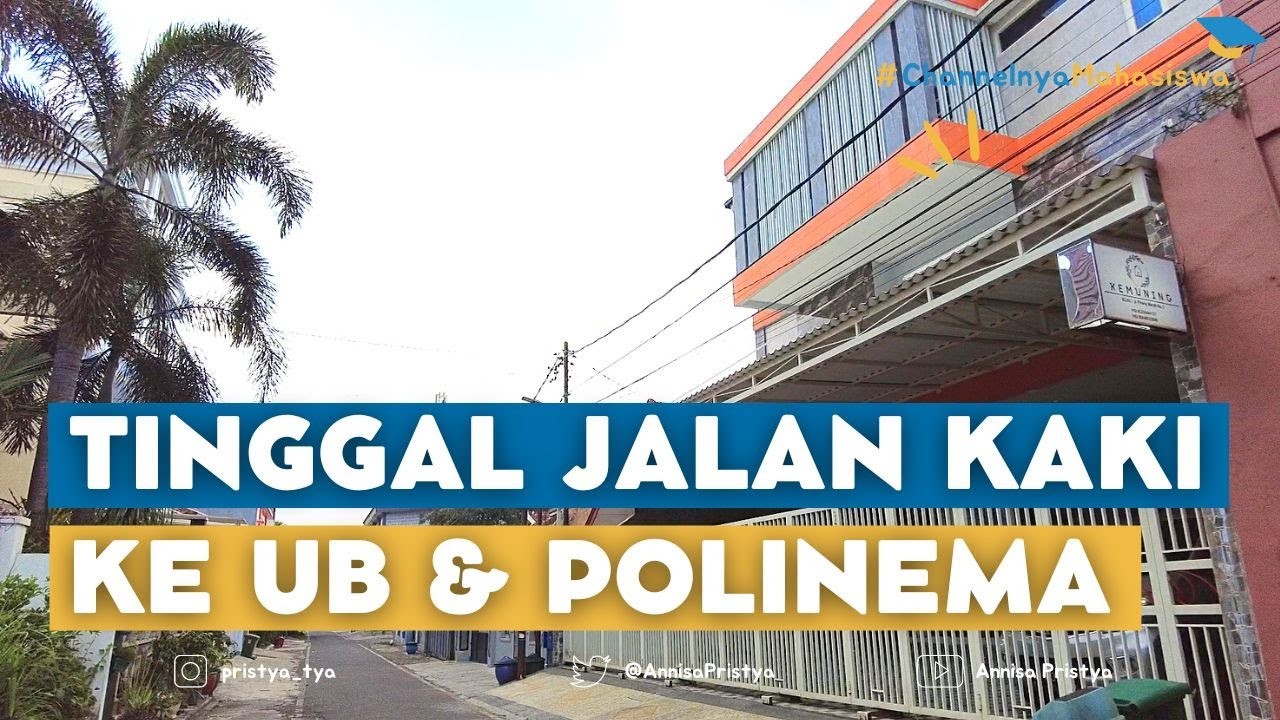 Kos Eksklusif Terdekat ke Polinema & UB: Jalan Bunga Pinang Merah 1 ...