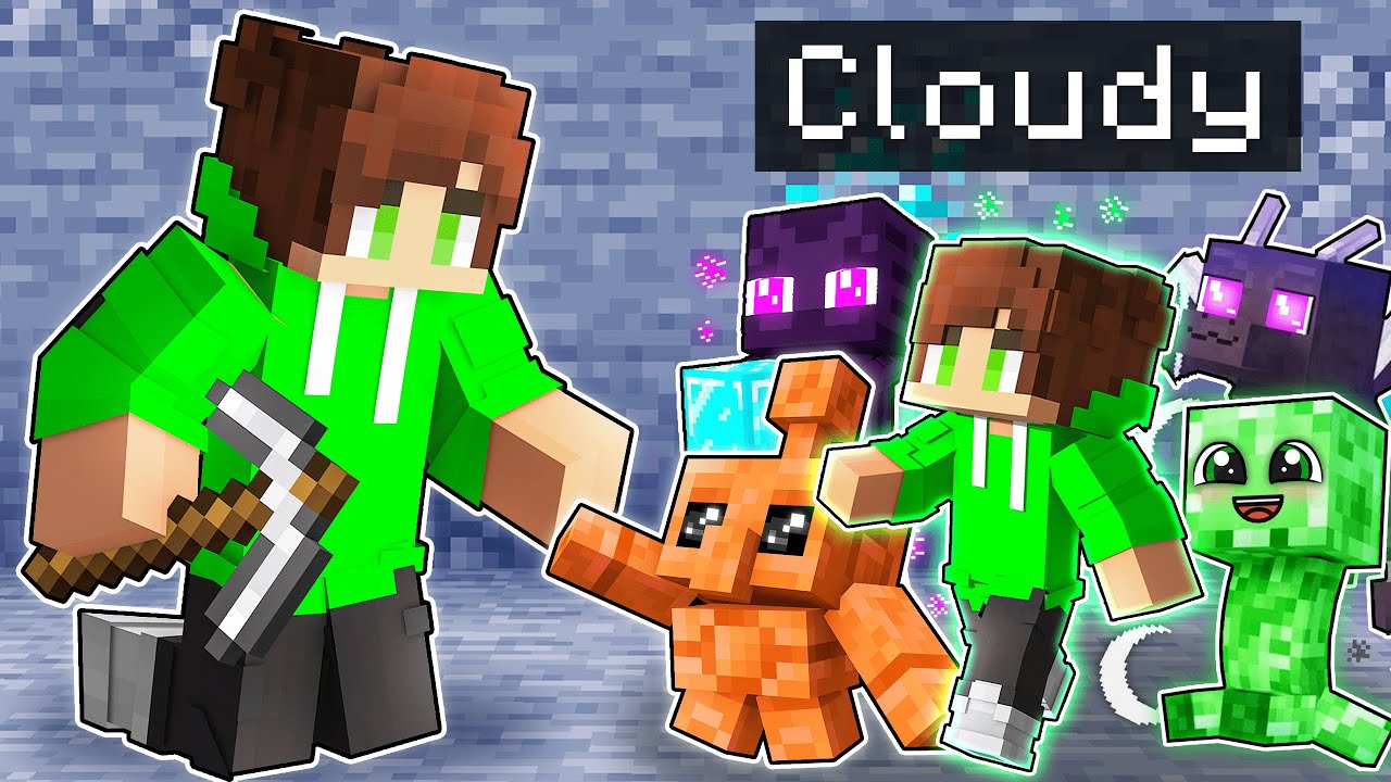 Playing Minecraft as HELPFUL Mobs! - YouTube