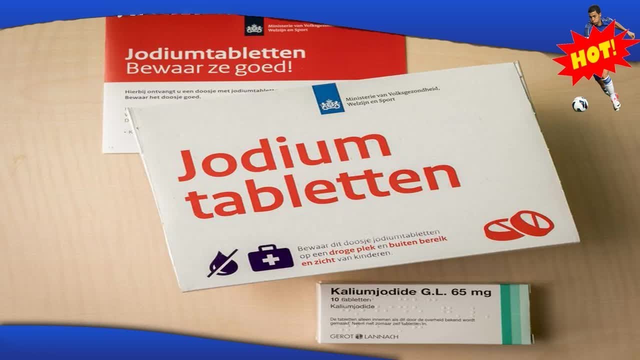 Al meer dan half miljoen doosjes met jodiumtabletten verdeeld - YouTube