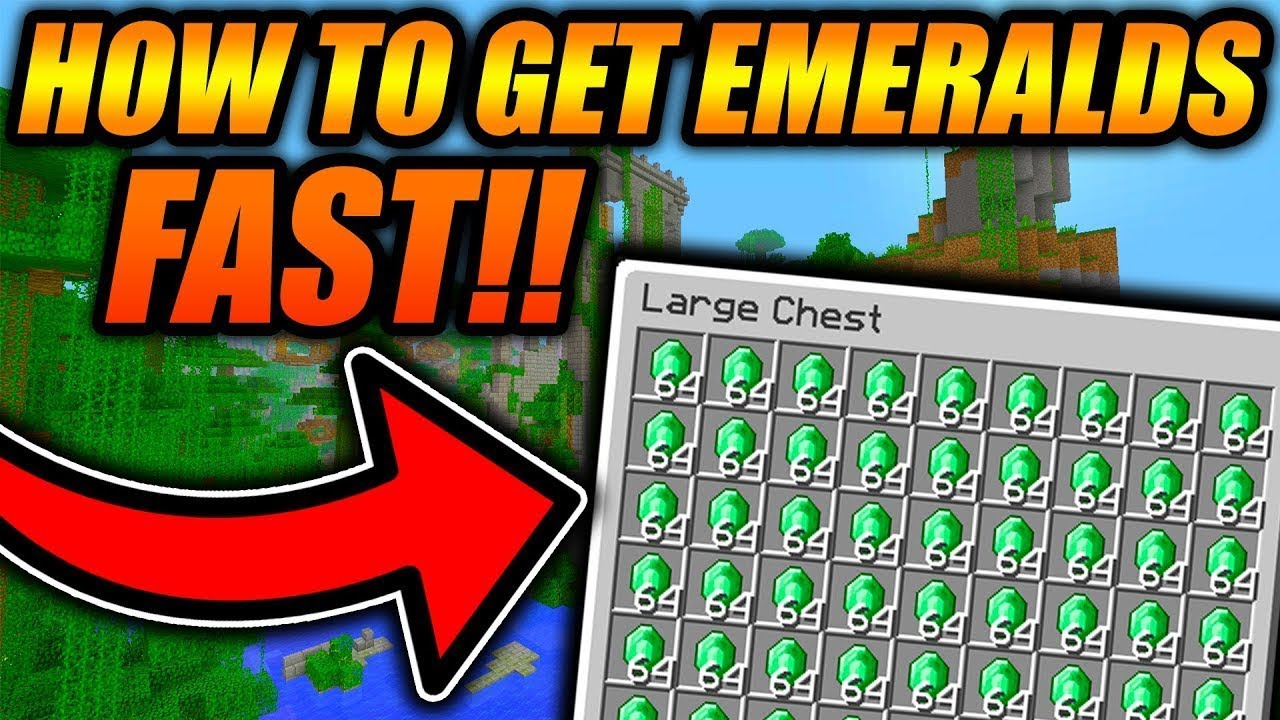 How to Get EMERALDS FAST in Minecraft 2025 METHOD | How To Find ...