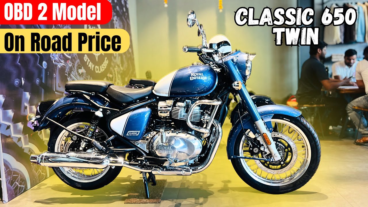 New Royal Enfield Classic 650 Twin Full Review Price & Features ️ Best ...