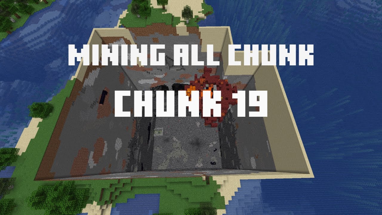 Mining all the chunks in Minecraft (Chunk 19) - YouTube