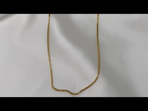 Gold necklace 14k | qızıl sep 585 əyyar