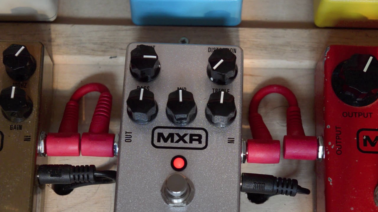 MXR SUPER BADASS DISTORTION - YouTube