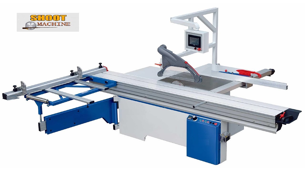 SH6132SD Auto Panel Saw Machine with PLC Control And Auto Up And Down ...