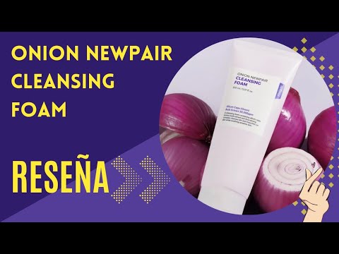 INSTREE🇰🇷|ONION NEWPAIR CLEANSING FOAM|ESPUMA LIMPIADORA DE CEBOLLA ...