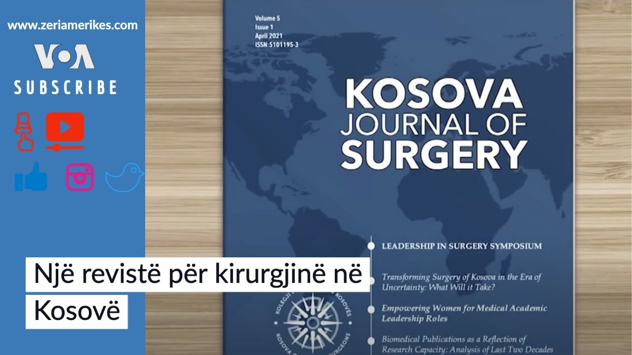 Një revistë për kirurgjinë në Kosovë - YouTube