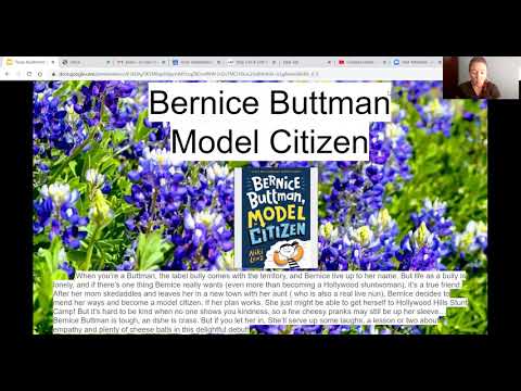 Bernice Buttman, Model Citizen - First Chapter Read Aloud - YouTube