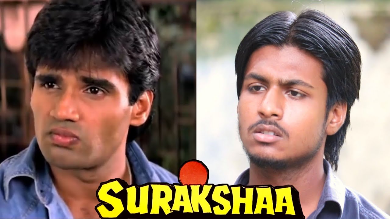 Surakshaa (1995) | Sunil shetty | surakshaa movie best scene | Sunil ...