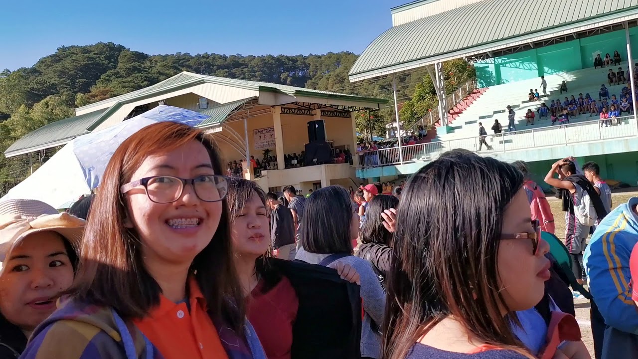 2019 Benguet Provincial Athletic Meet Parade - YouTube