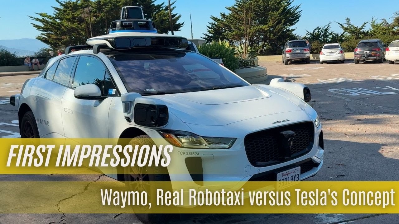 Waymo, Real Robotaxi versus Tesla's Concept - YouTube