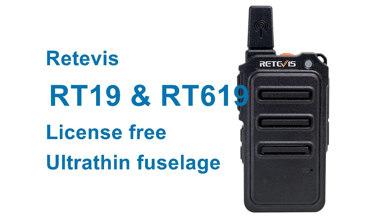 RETEVIS RT19 license-free radio show - YouTube