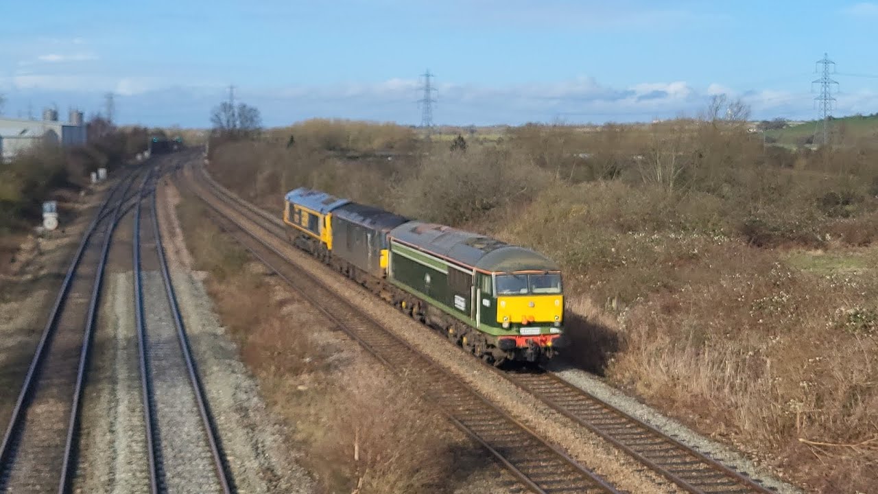 Class 73 & 66 drag at Loughborough & class 92 drag at South Wigston 24 ...