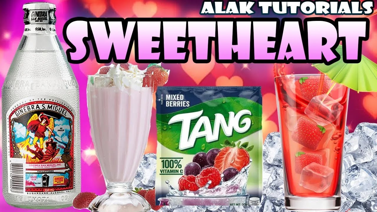 GIN MIX SWEETHEART "Mixed Berries" + Dutchmill" "Pinoy Cocktail" | Alak ...