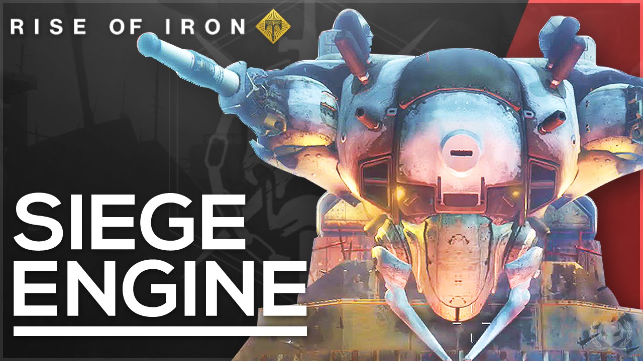 Destiny Wrath of the Machine: Siege Engine Kill! - YouTube
