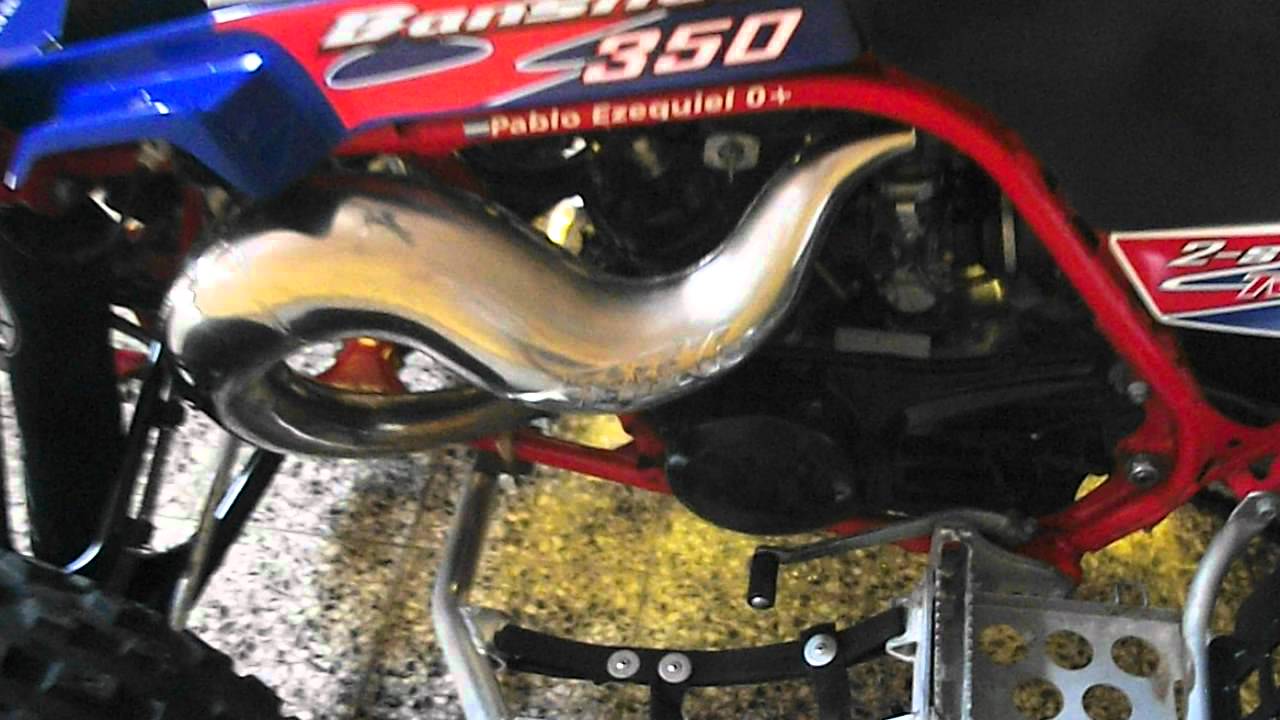 Yamaha Banshee 350 2010 - YouTube