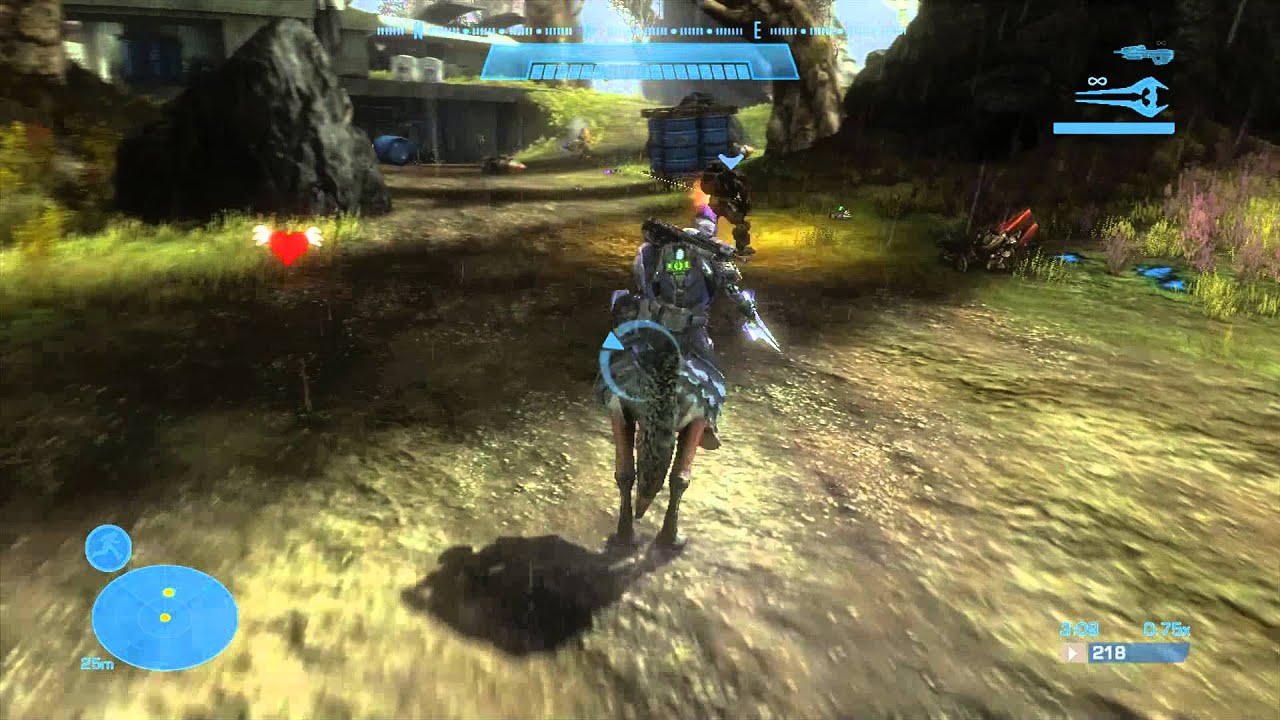 Halo Reach - Riding a Moa - YouTube
