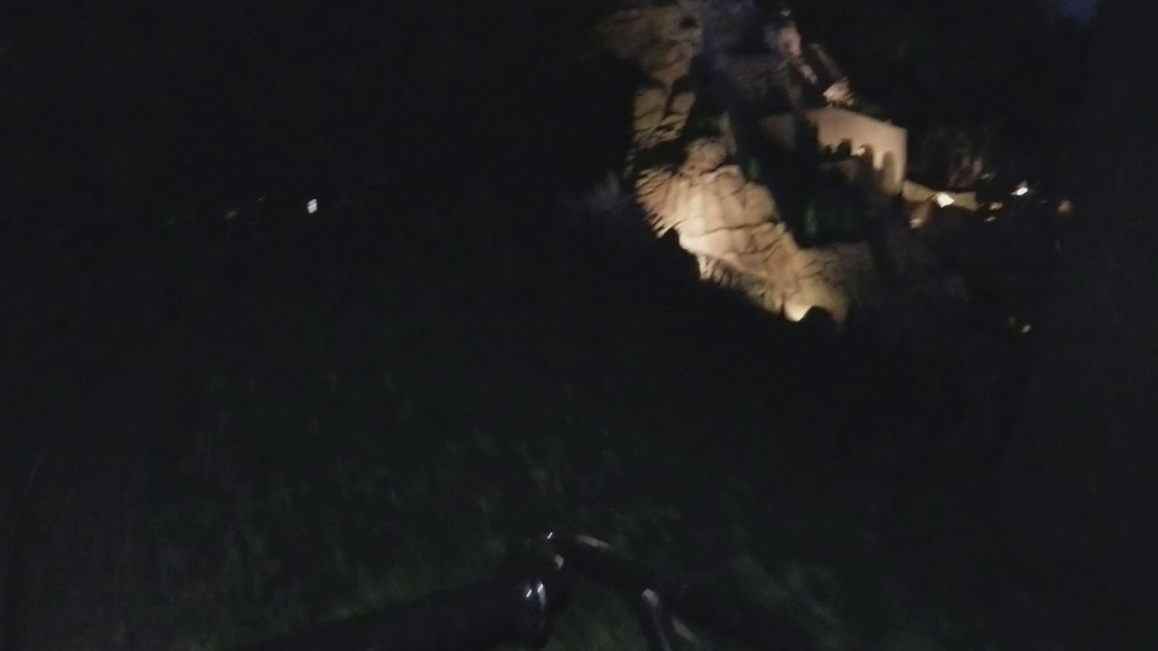 Casey Junior Disneyland at night - YouTube