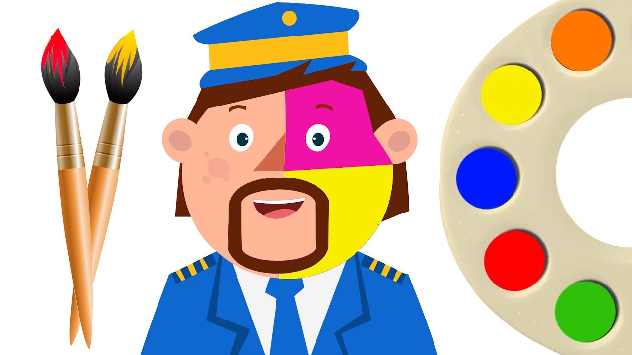 Fun Finger Family Face Painting for Kids 🎨 | Nursery Rhymes Collection ...