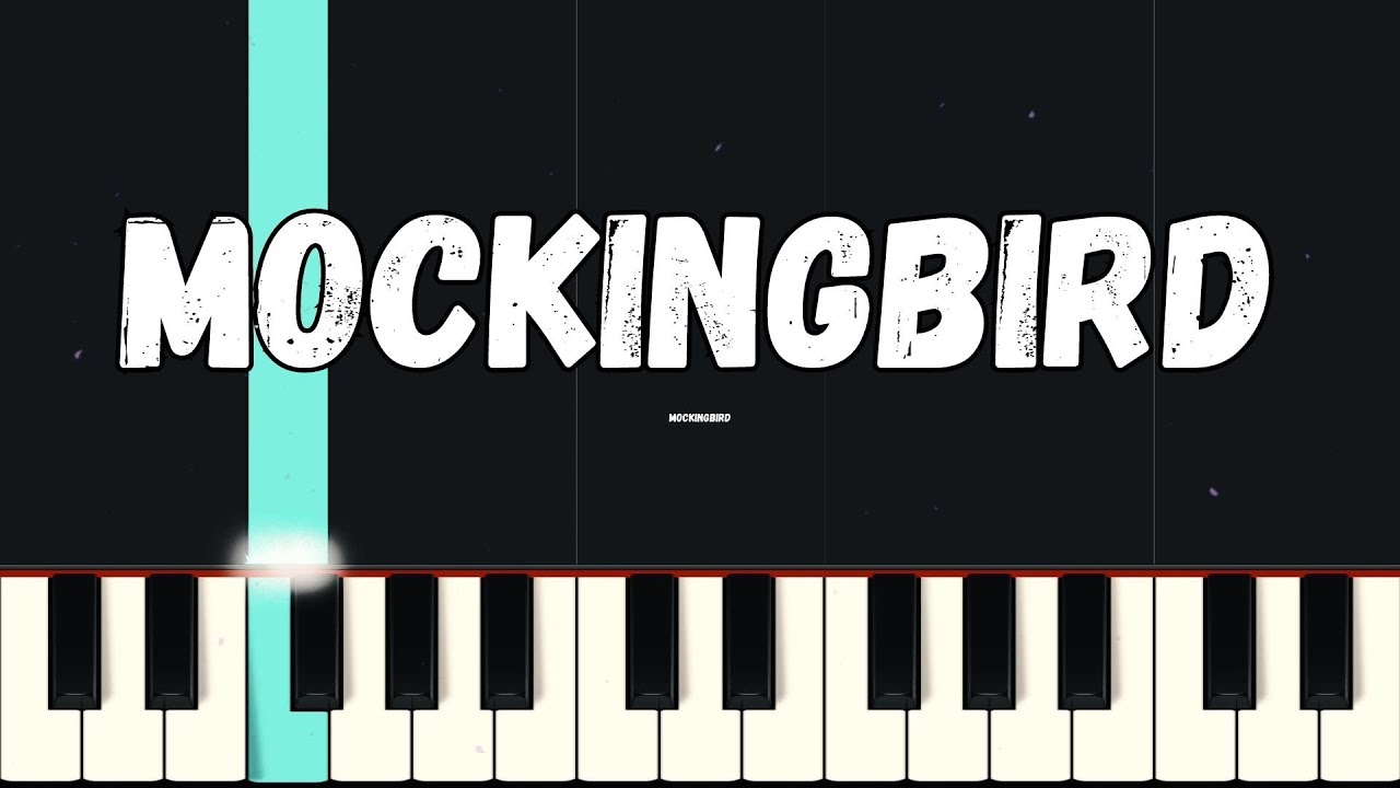 Mockingbird - Eminem | Beginner Piano Tutorial Easy - YouTube