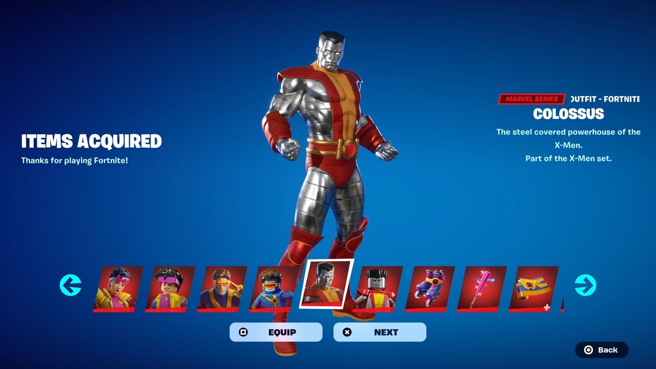 HOW TO GET X MEN COLOSSUS SKIN IN FORTNITE! - YouTube