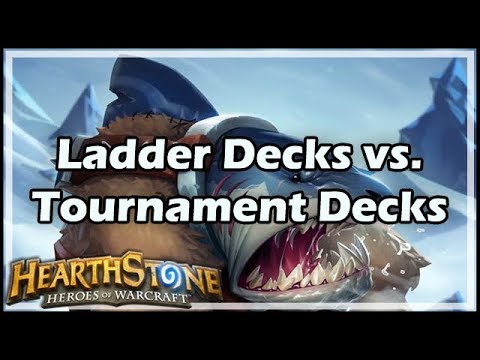 [Hearthstone] Ladder Decks vs Tournament Decks - YouTube