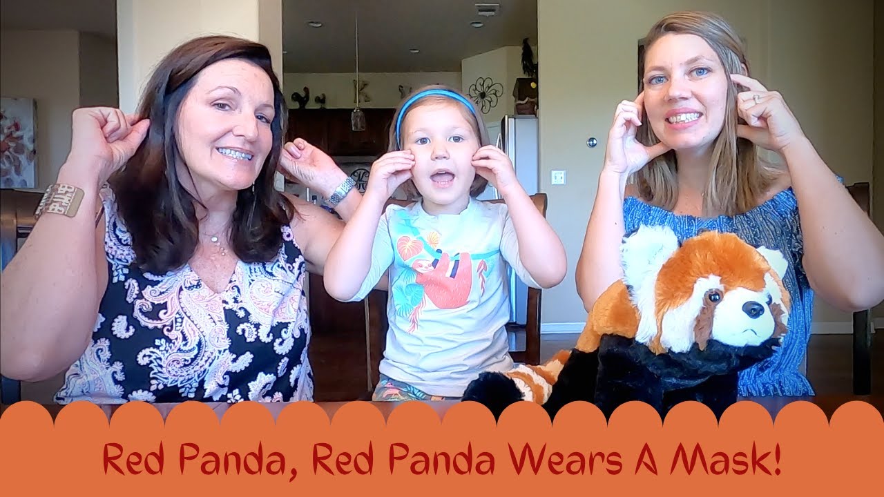 Red Panda Wears a Mask - Jimmy Fallon, can you help share this so kids ...