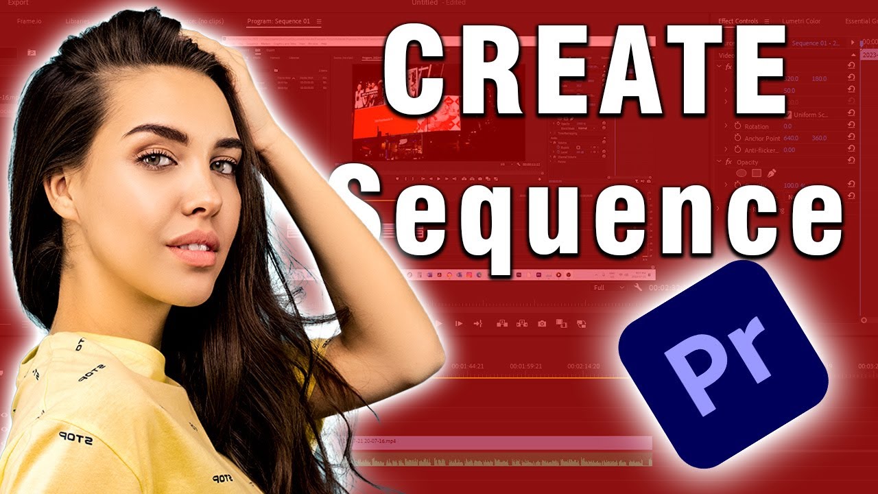How to Create a New Sequence On Your Timeline In Adobe Premiere Pro ...