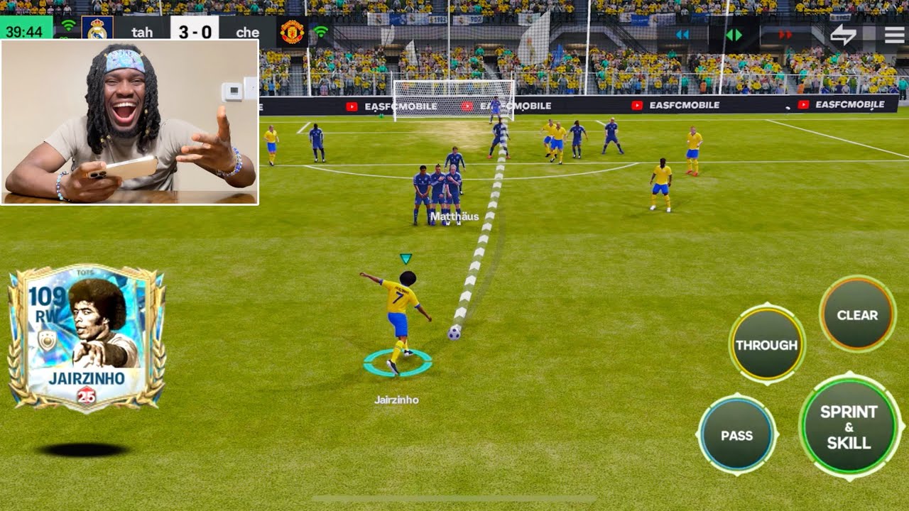 TOTS Jairzinho is crazy good - FC MOBILE - YouTube