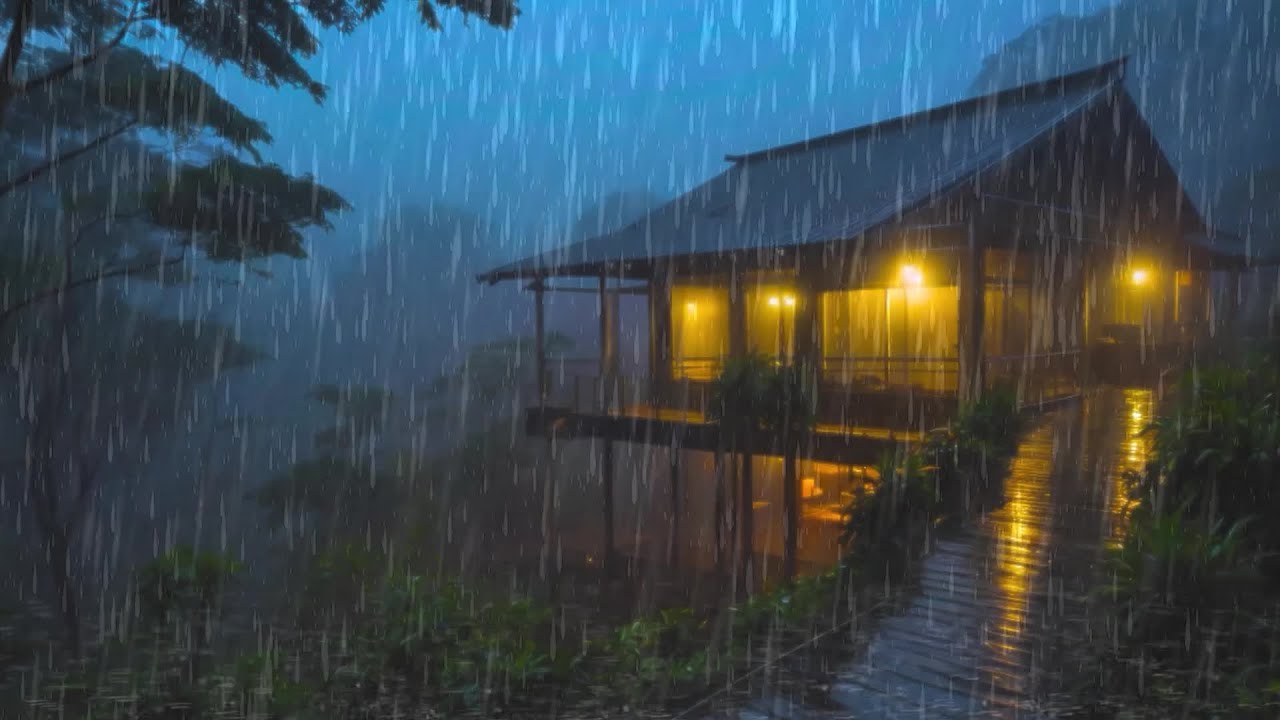Rain Sounds For Sleeping - 99% Instantly Fall Asleep With Rain Sound ...