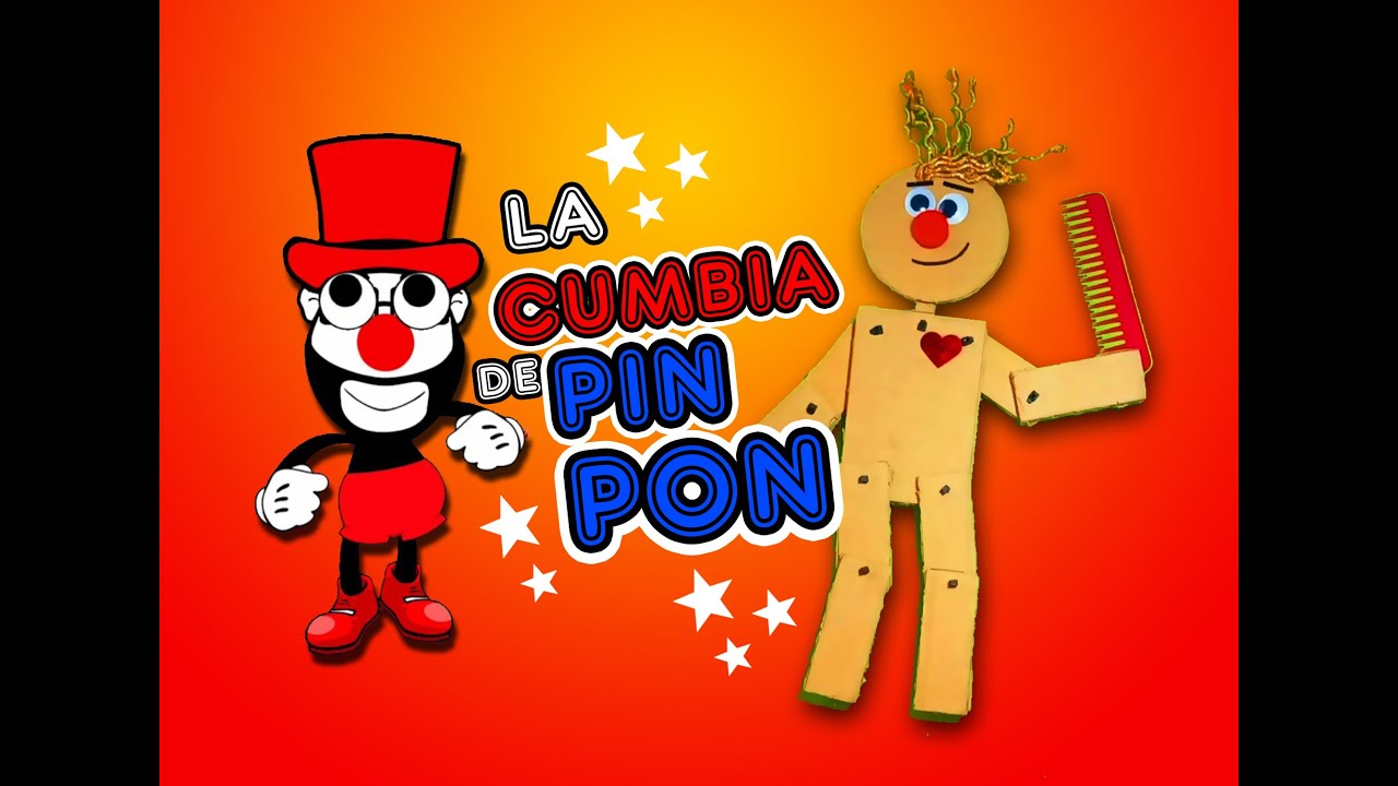 🎶🤩pin pon es un muñeco muy guapo y de cartón🎶💃 ((canciones infantiles ...