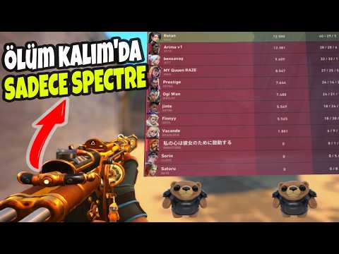 Ölüm Kalım MAÇINDA koşarak SPECTRE oynamak !