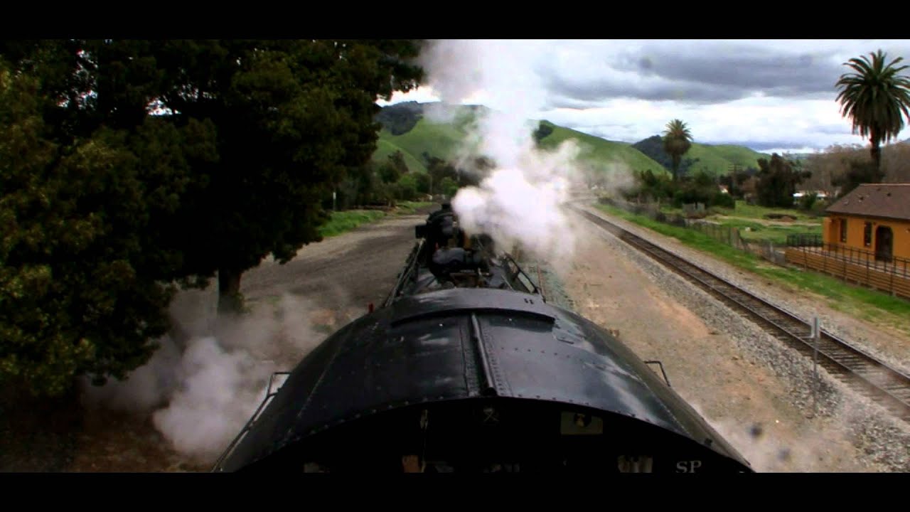 You can be an Engineer on the Southern Pacific #2472 Steam Engine - YouTube