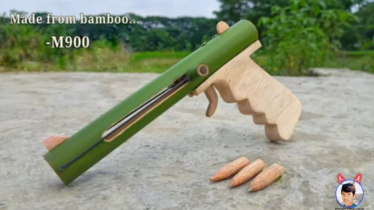 Easy idea || how to make bamboo Toy - YouTube