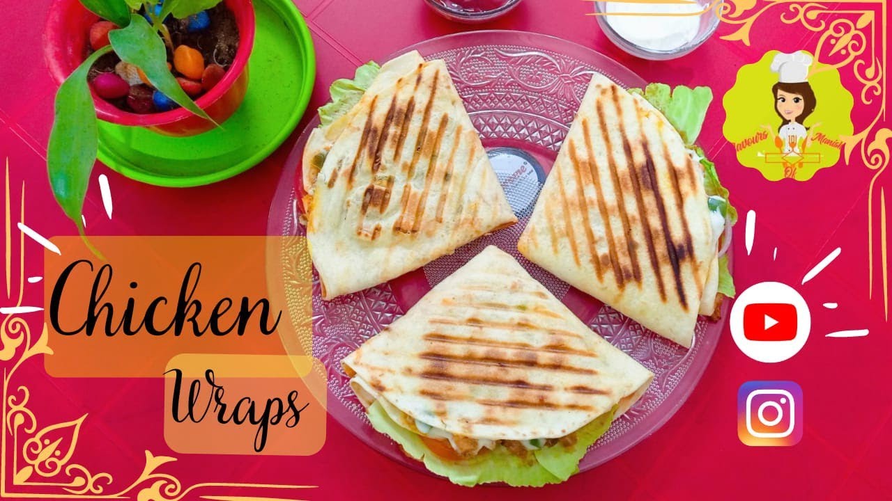 Trending Chicken Wraps / Amazing Wraps recipe / Chicken Wrap/Easy ...